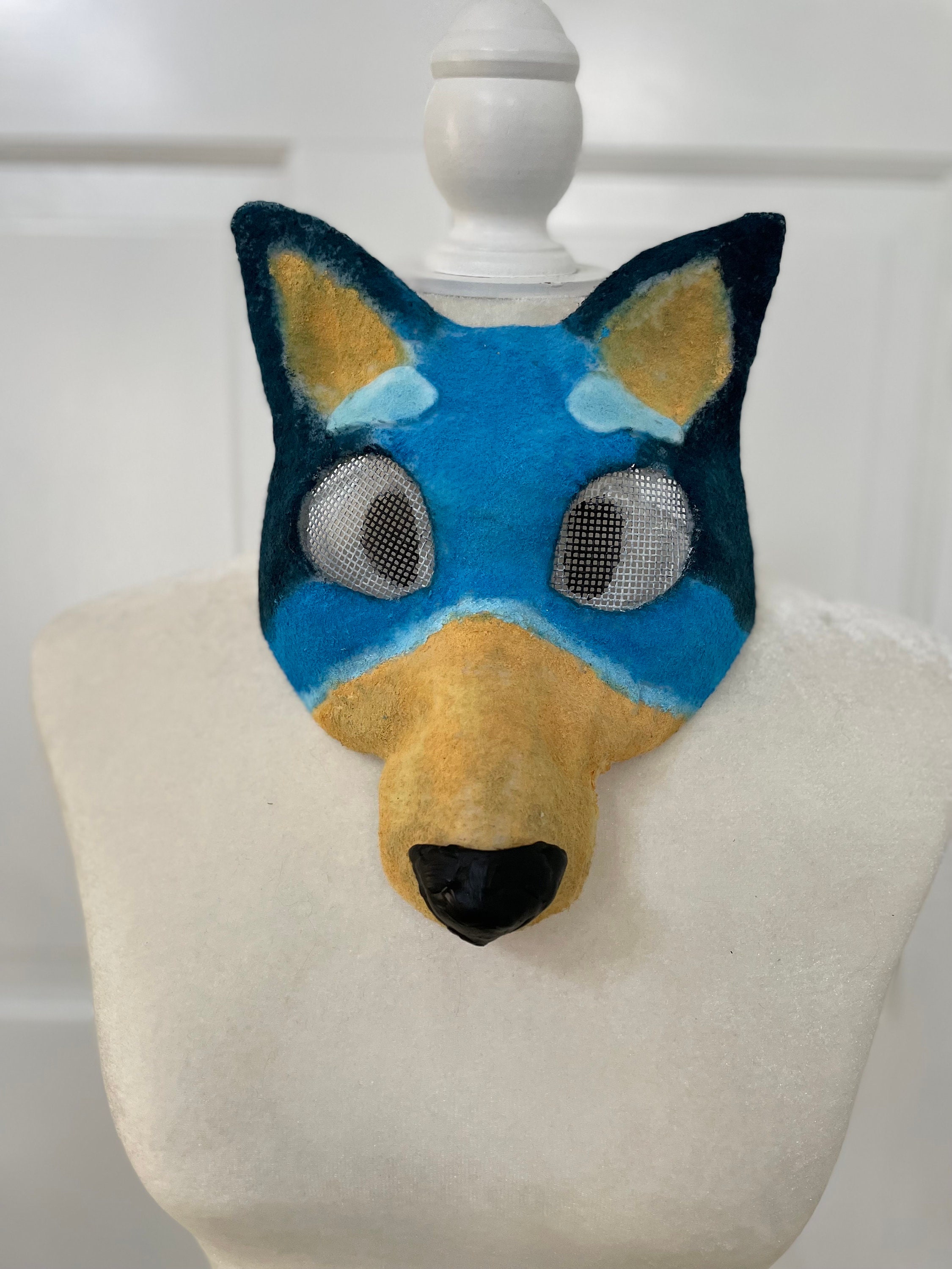 Bluey Costume Animal Mask - Etsy