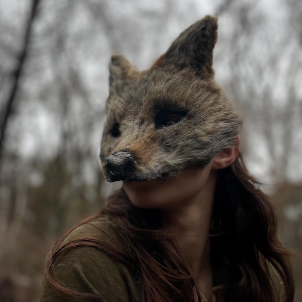Therian Mask Coyote - Etsy