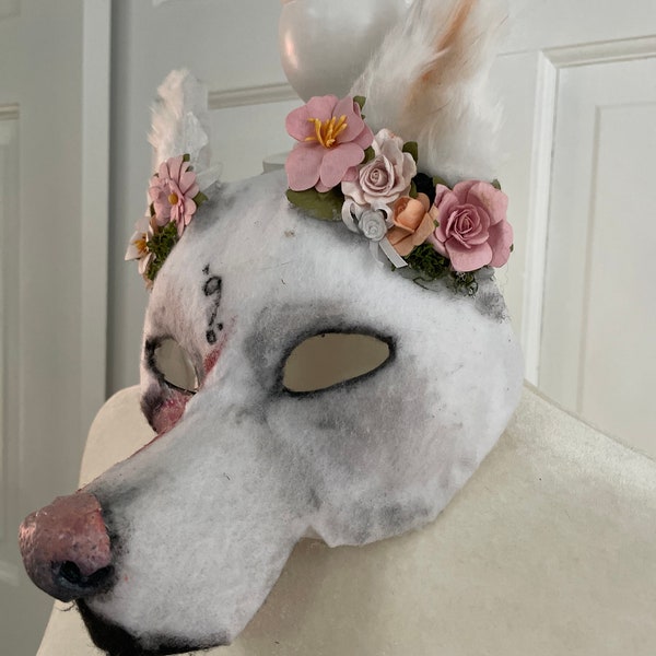 Opal Cat Therian Mask - Etsy