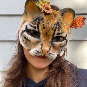 AWARD WINNING!! Ocelot Therian Mask - Etsy