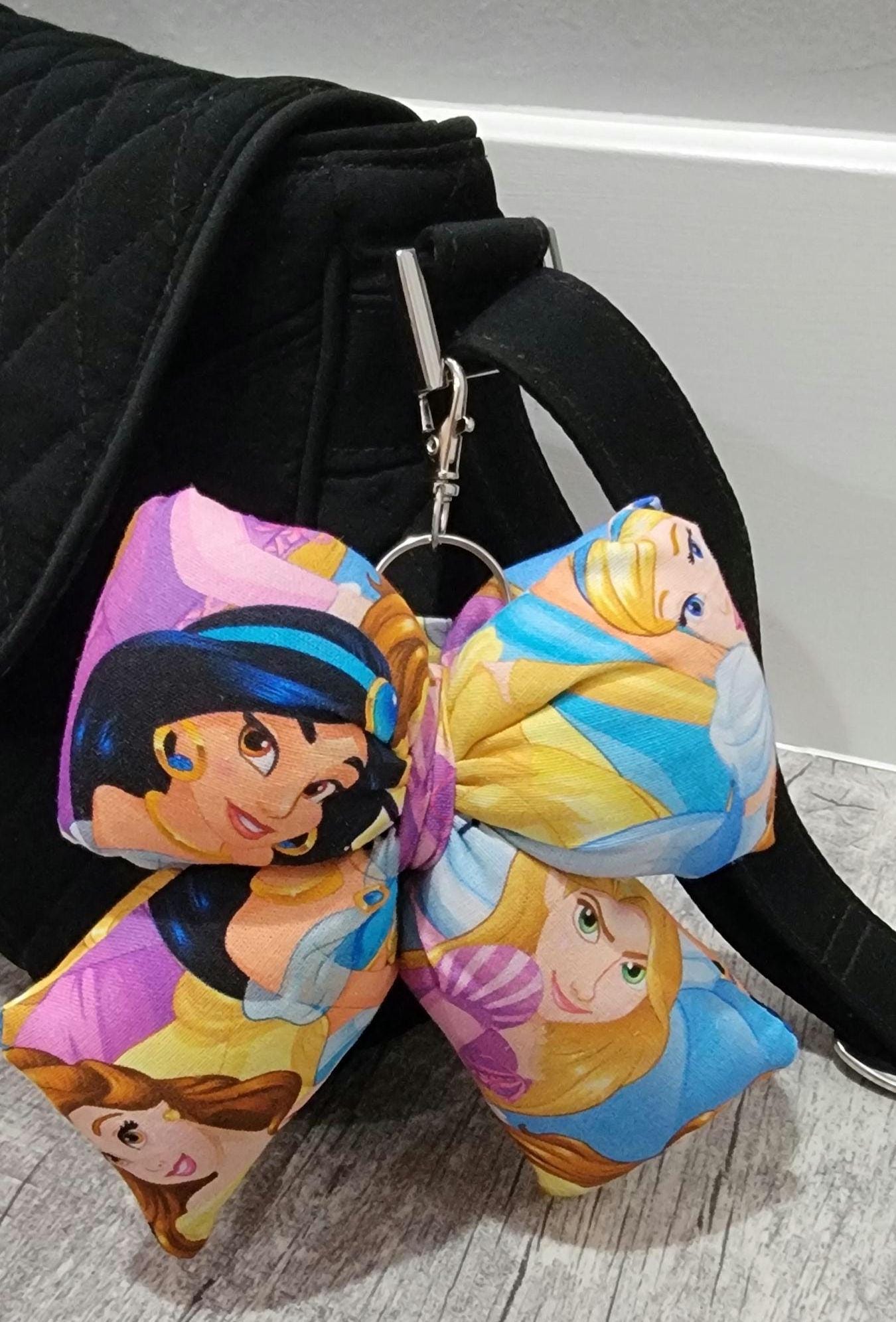 Princess Puff Bow Keychain - Etsy