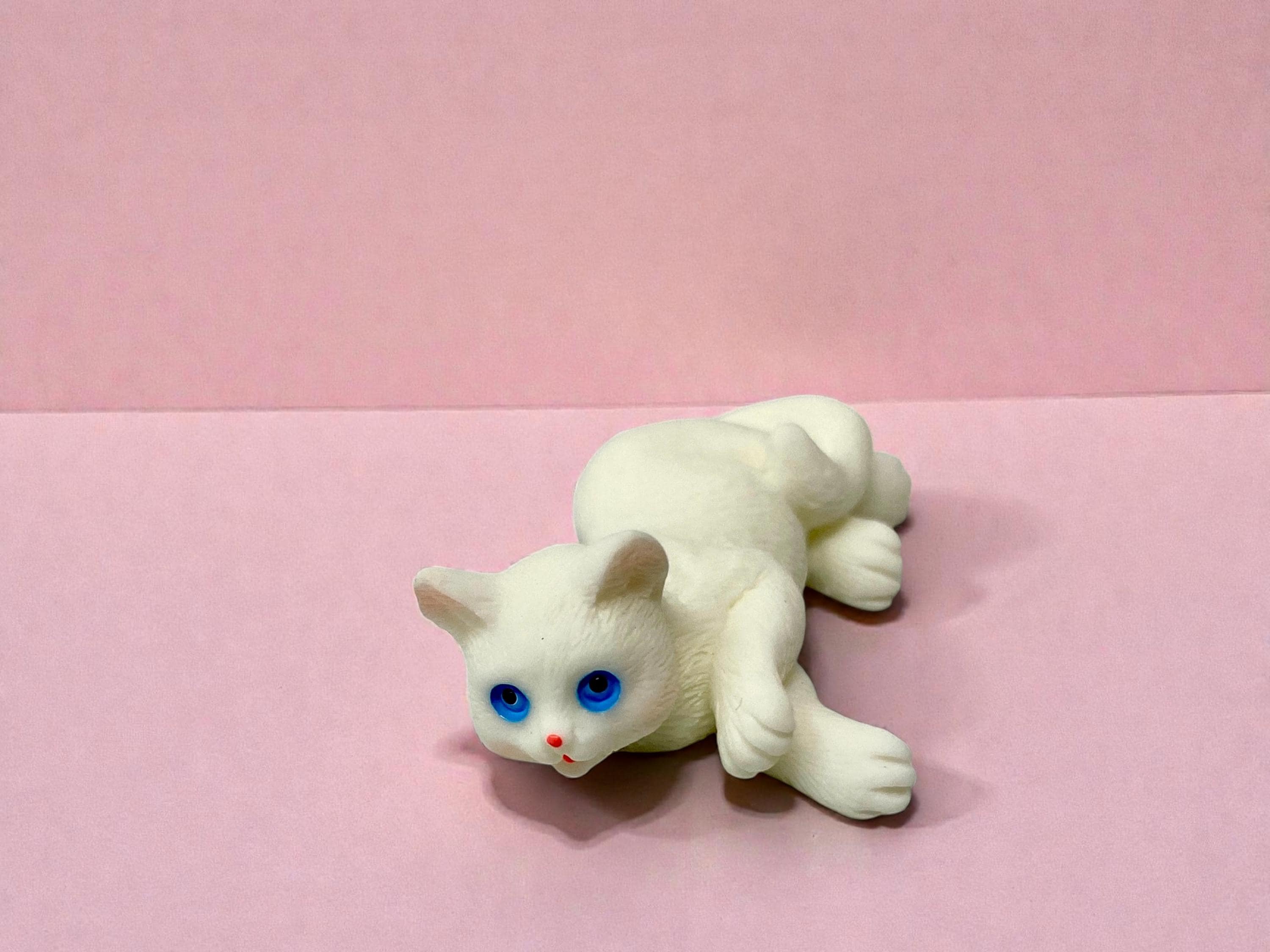 Miniature Cat Figurines Set – Tiny Cat Miniatures – Dollhouse Mini Cats ...