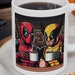 Deadpool and Wolverine Coffee Mugs, Coffee Mug, Movie Coffee Mugs ...