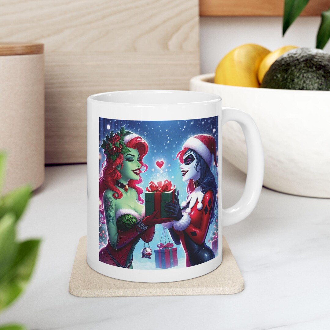 Harley Quinn Coffee Mugs, Coffee Mug, Movie Coffee Mugs, Holiday Gift ...