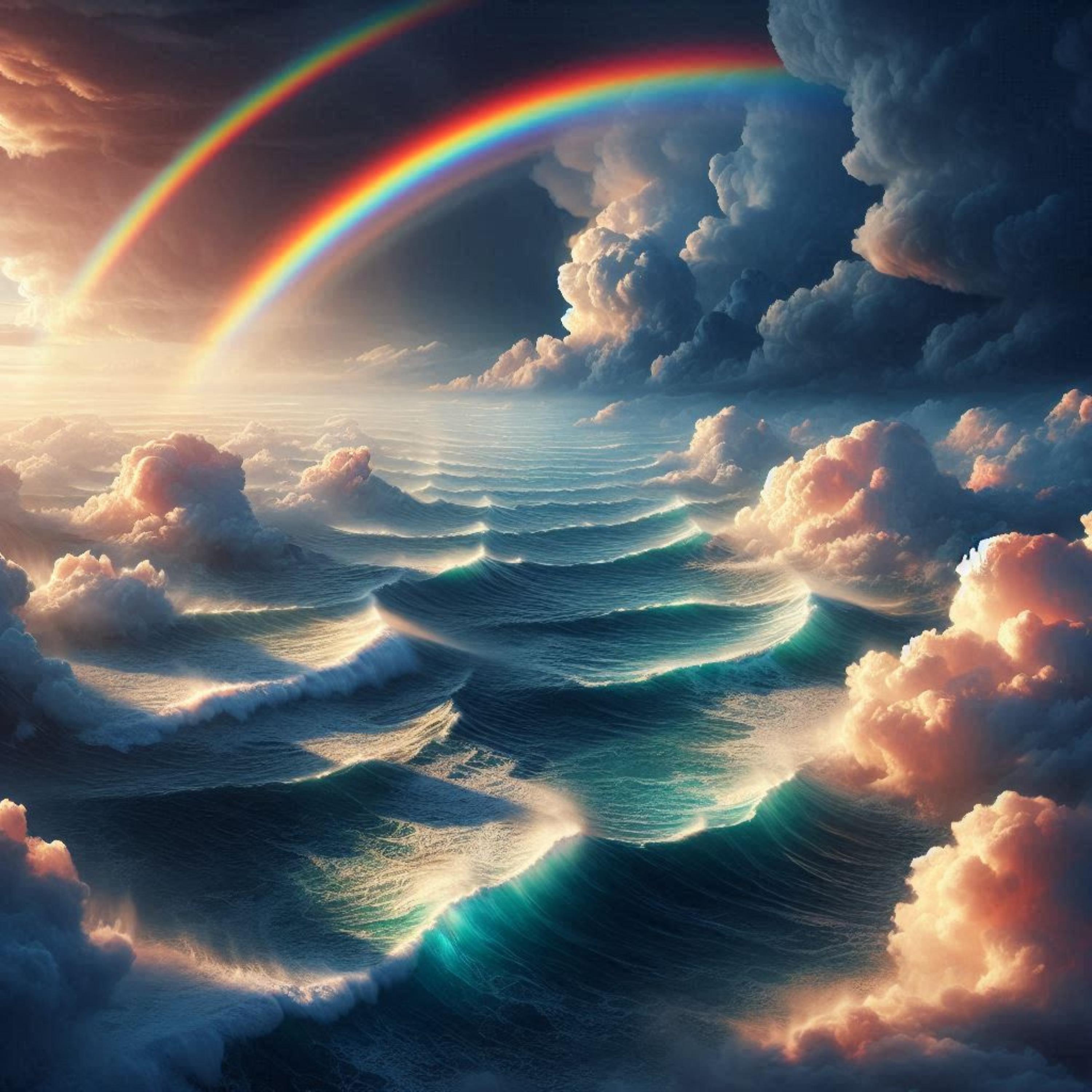 Pretty Rainbows Clip Art 10 Pngs 3000 X 3000 Px 01 - Etsy
