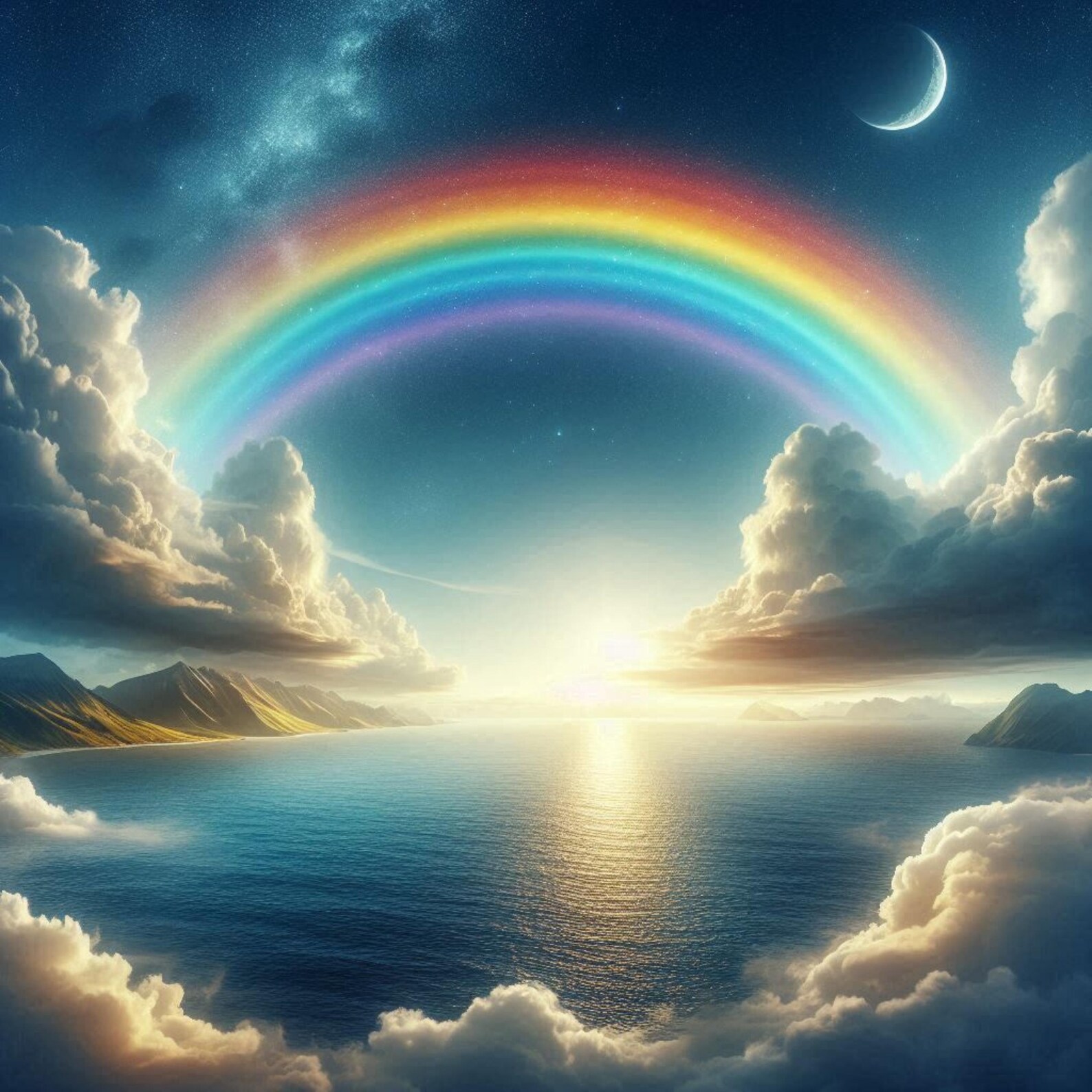 Pretty Rainbows Clip Art 10 Pngs 3000 X 3000 Px 01 - Etsy