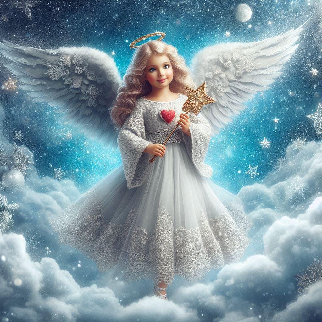 Christmas Angels - Clip Art - (10 JPEG Files) - 1024 X1024 -05 - Etsy