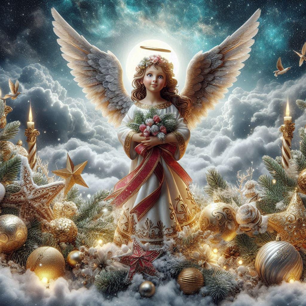 Christmas Angels Clip Art 10 JPEG Files 1024 X1024 04 - Etsy