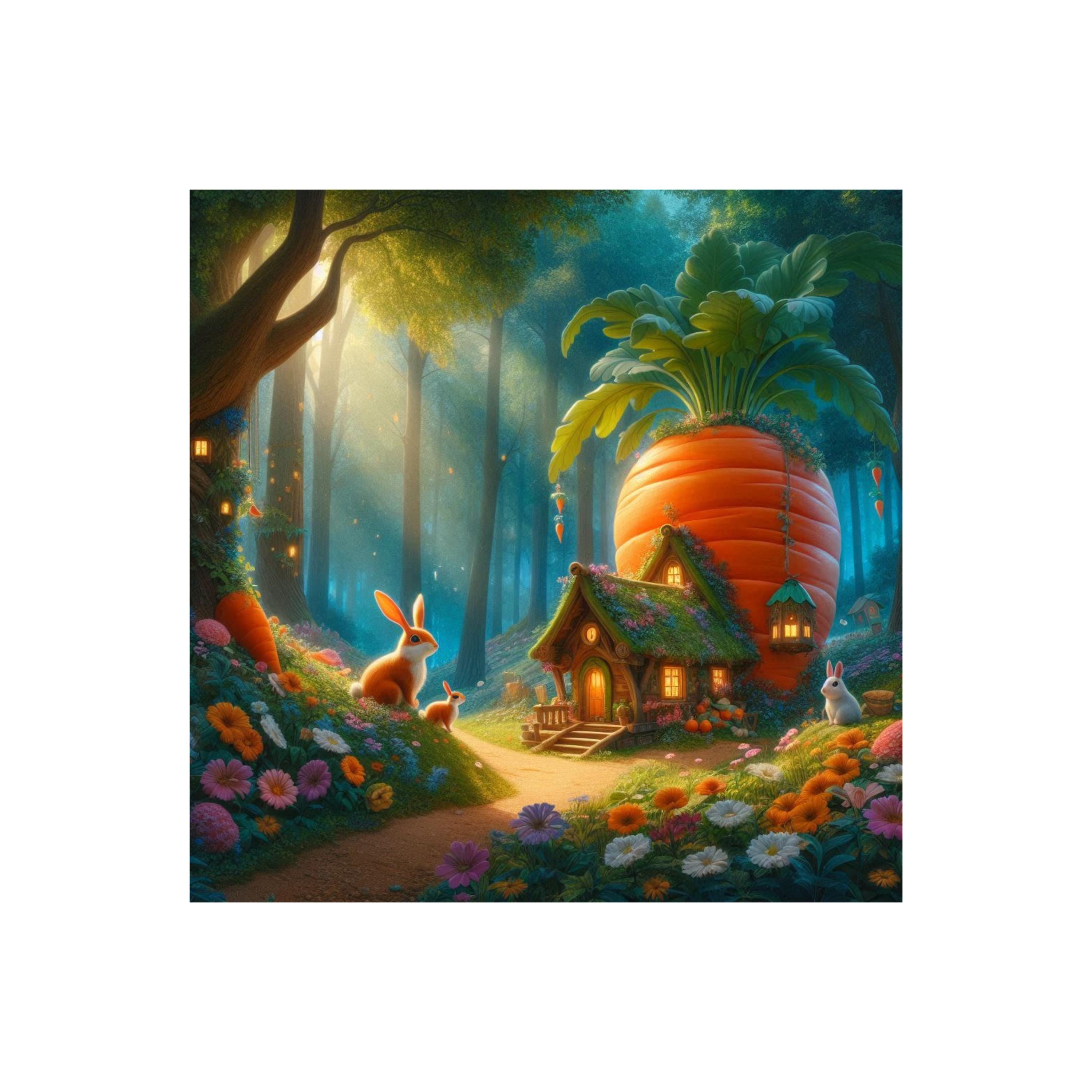 Cute Bunny Houses- Clip Art - 5 PNG Files - 01 - Etsy