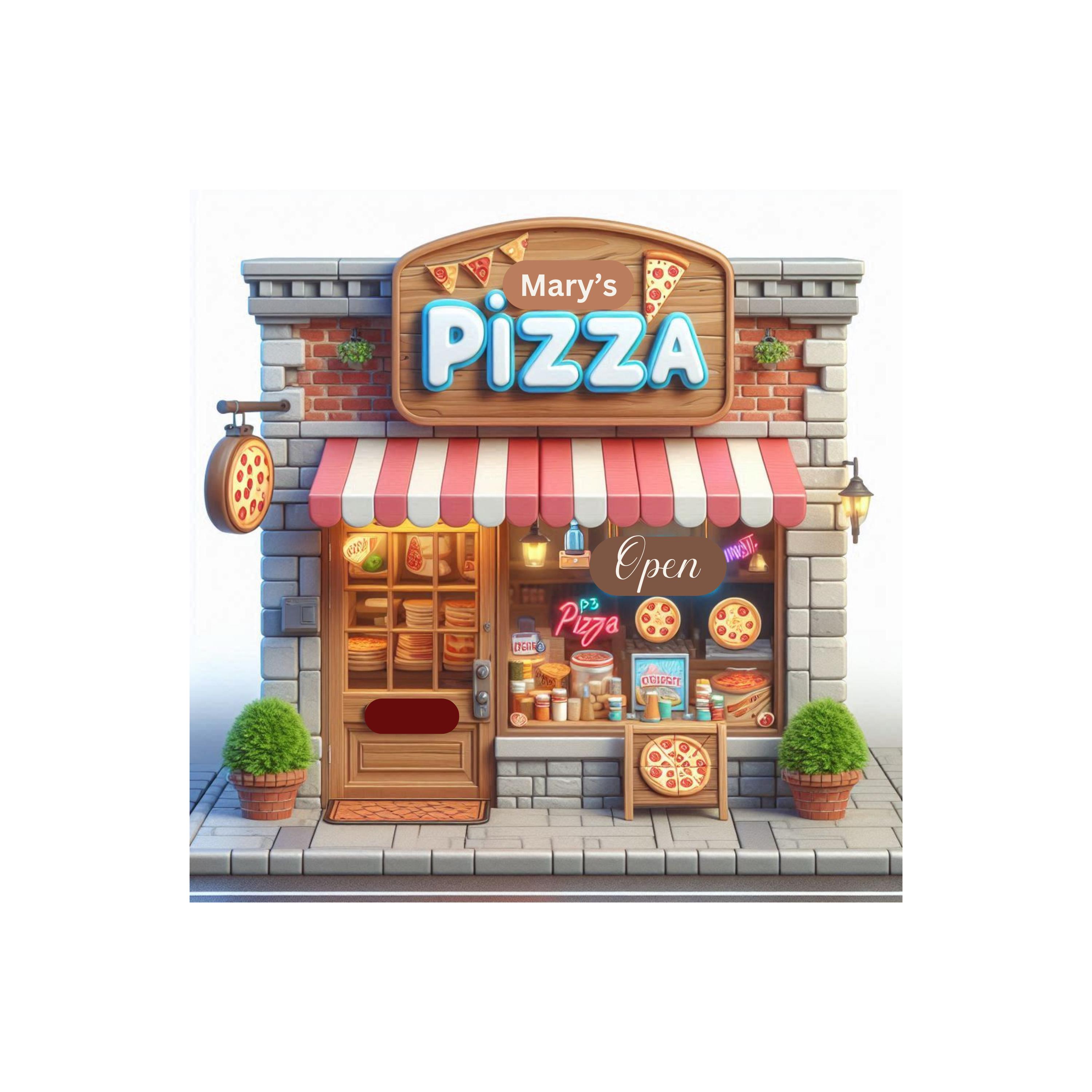 Cute Storefront - Clip Art - (10 PNG Files) - 3000 X 3000 Px - Etsy
