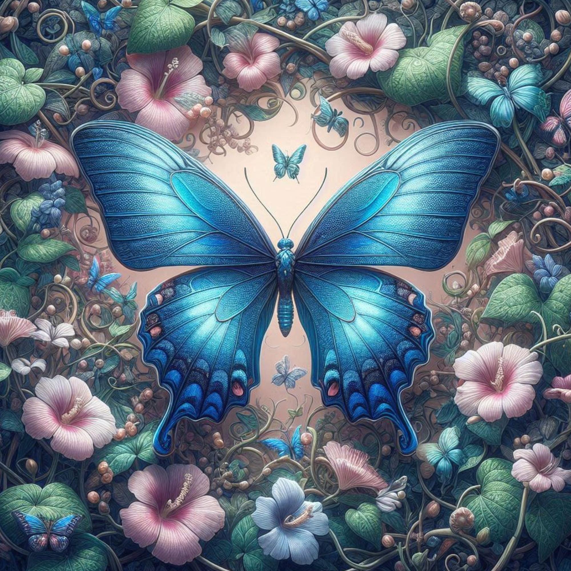 Colorful Butterflies - Clip Art - 10 PNG Files - 03 - Etsy