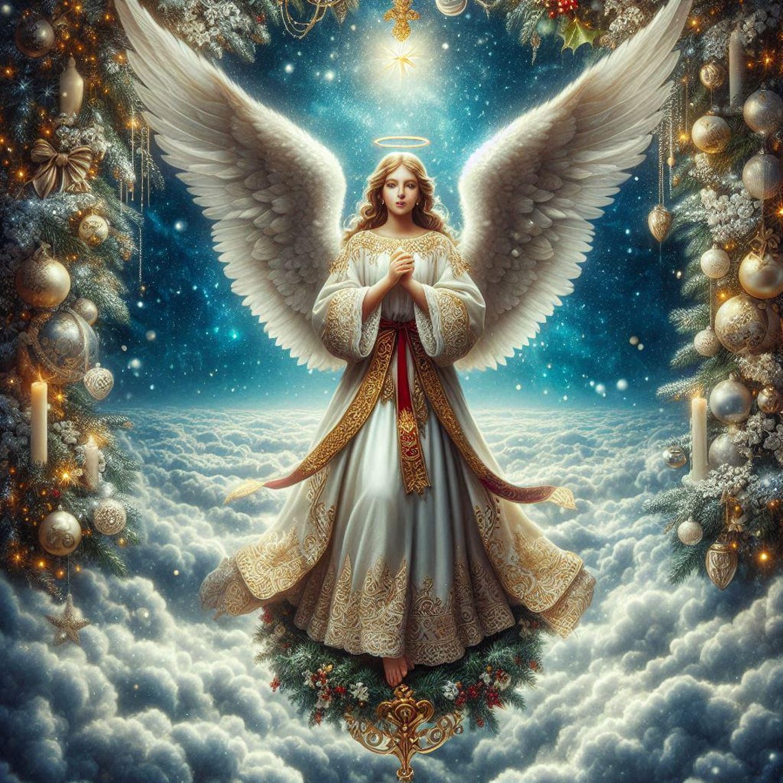 Christmas Angels Clip Art 10 JPEG Files 1024 X1024 04 - Etsy