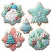 Pastel Christmas Cookies - Clip Art - (7 PNG Files) - 2000 X 2000 Px ...