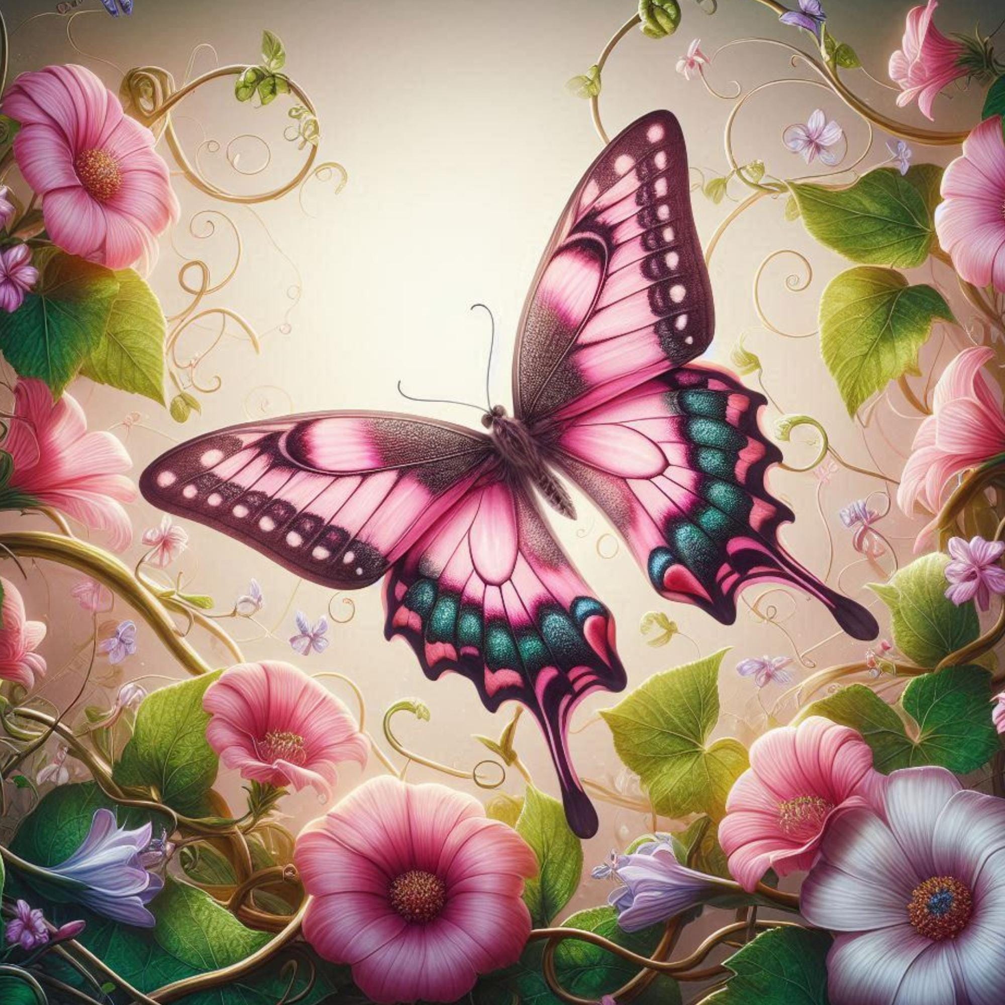 Colorful Butterflies - Clip Art - 10 PNG Files - 03 - Etsy