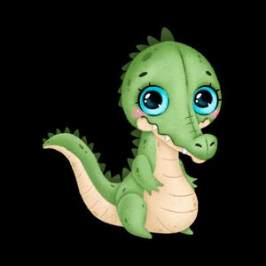 Cute Cartoon Animals Clip Art 14 PNG Files 2 - Etsy