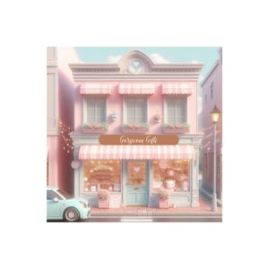 Cute Storefront - Clip Art - (10 PNG Files) - 3000 X 3000 Px - Etsy