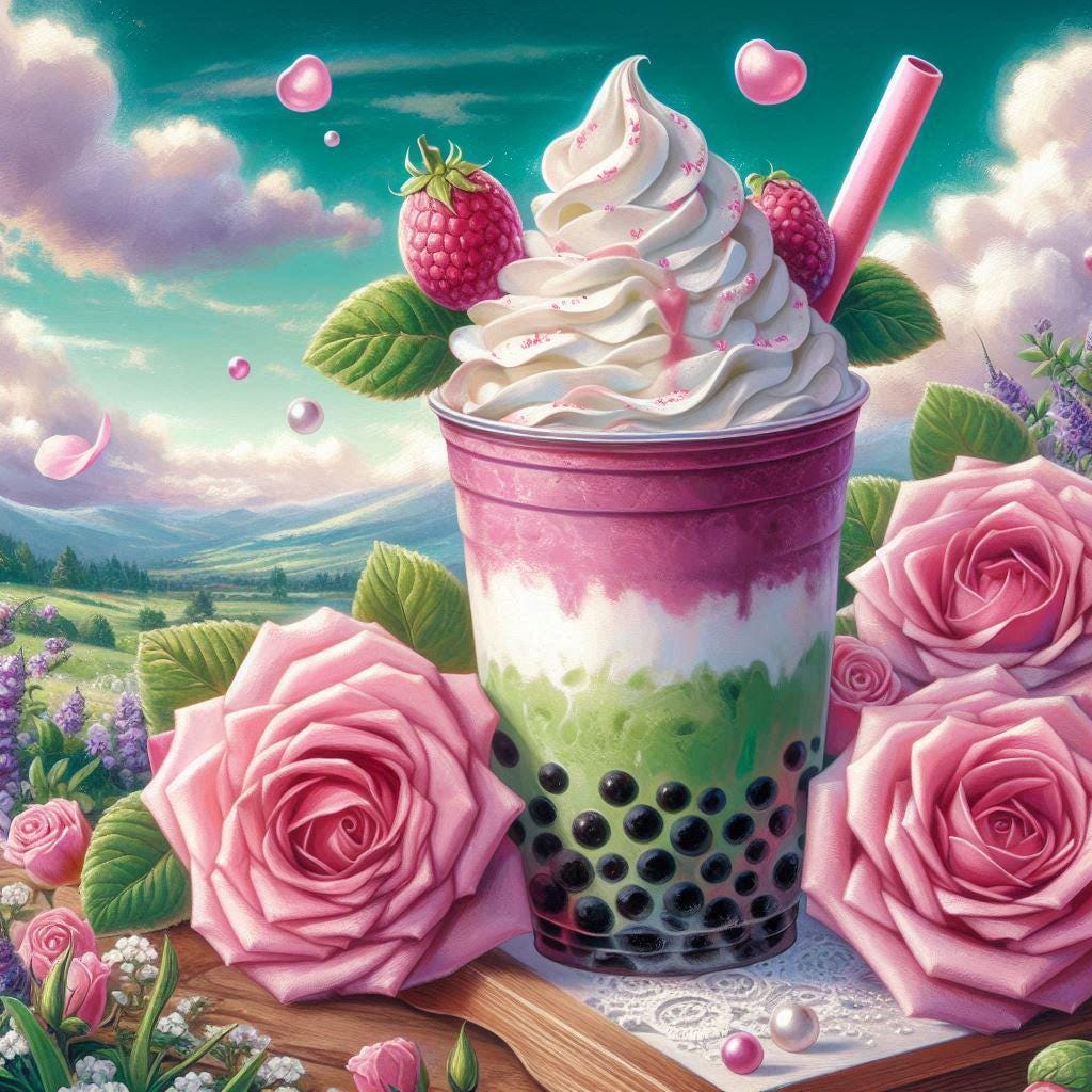 Yummy Boba Clip Art Set 2 5 JPEG Files - Etsy