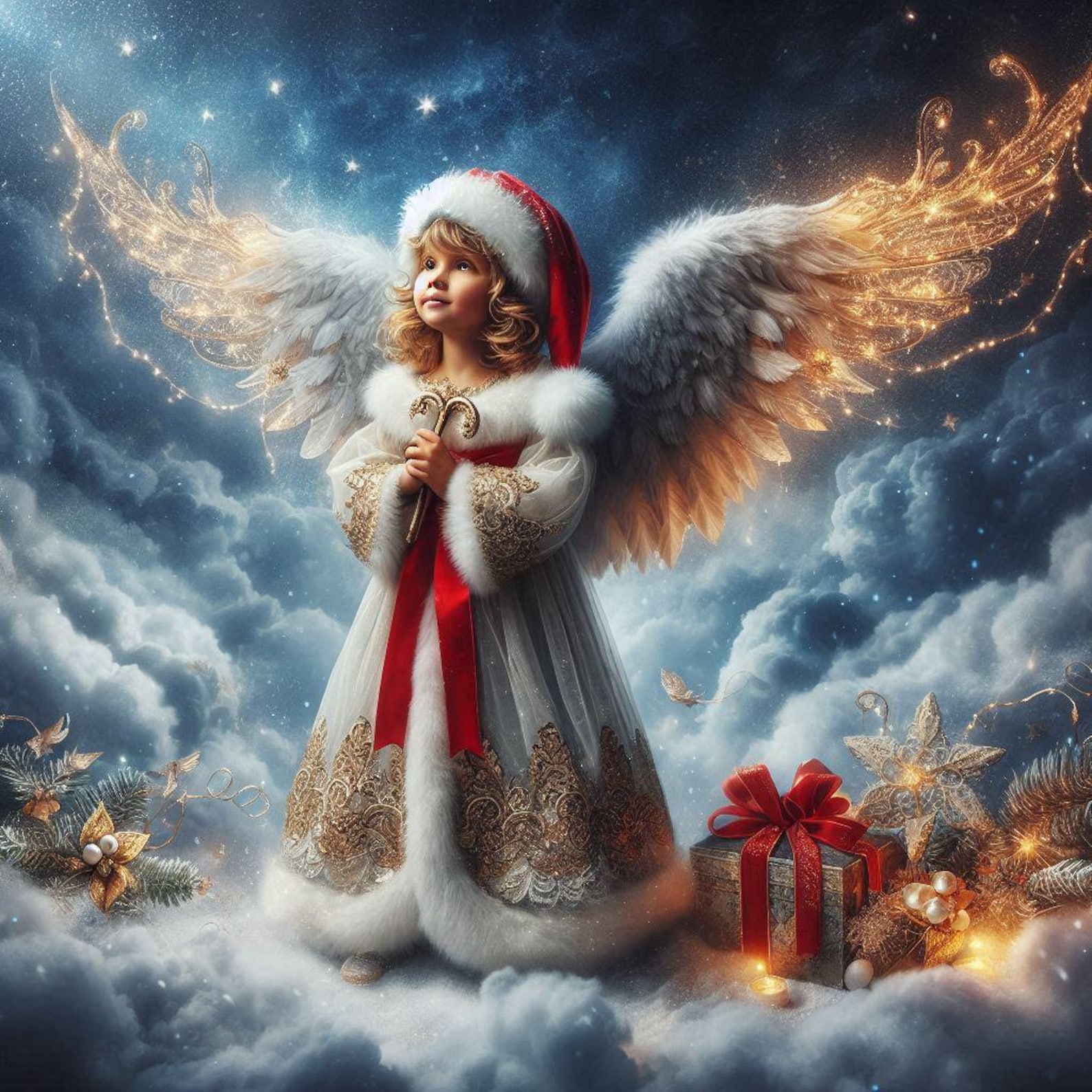 Christmas Angels Clip Art 10 JPEG Files 1024 X1024 04 - Etsy