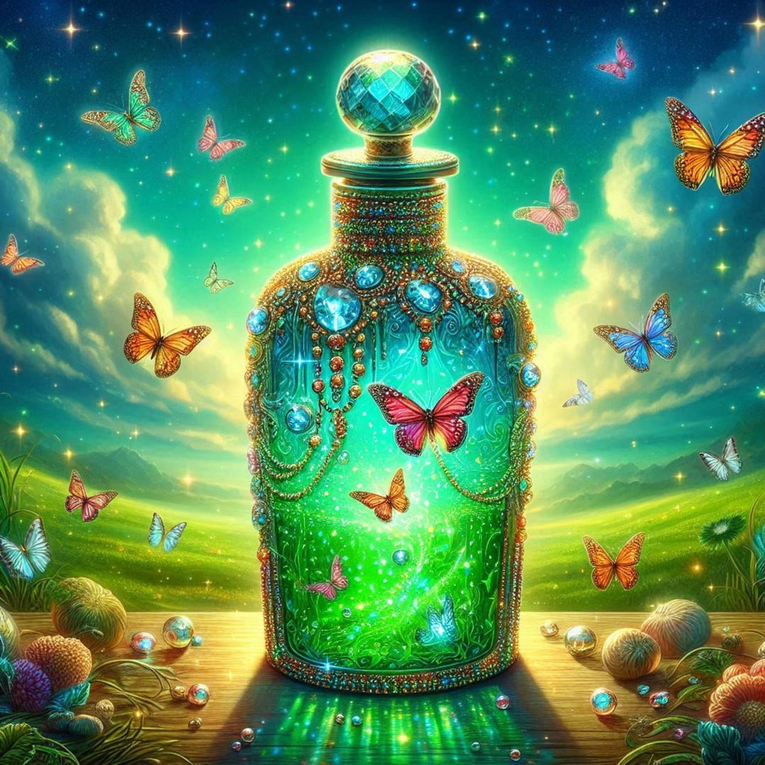 Pretty Potions 02 Clip Art 10 PNG Files 2000 X 2000 Pixels 3 - Etsy