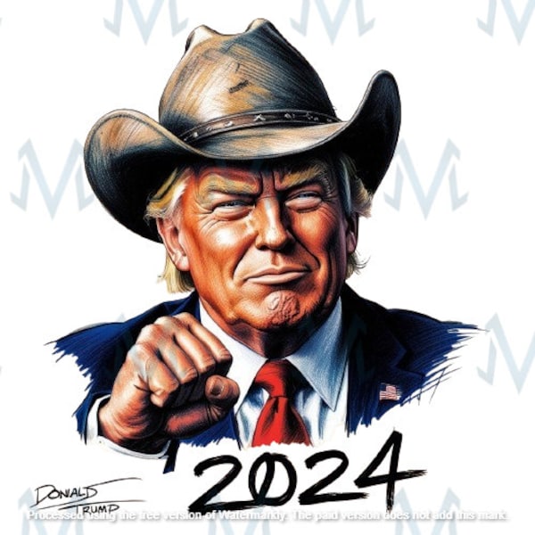 Trump Cowboy Hat - Etsy