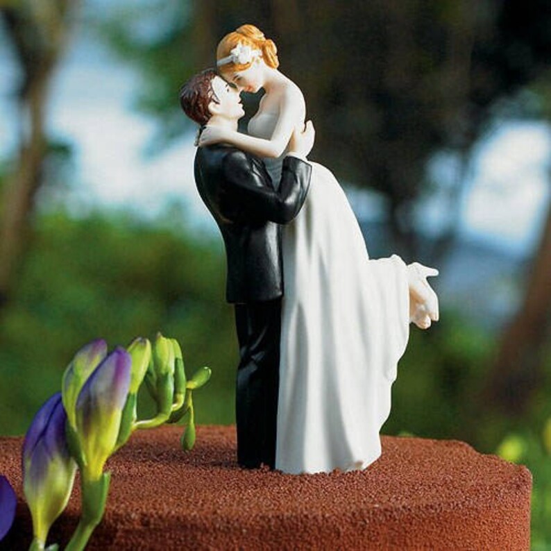 True Romance Wedding Cake Topper - 3 Skin Tones to Choose From - Etsy