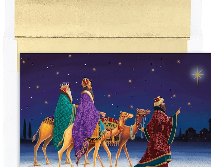 Box of 18 Three Kings Religious Holiday Christmas Cards - Etsy