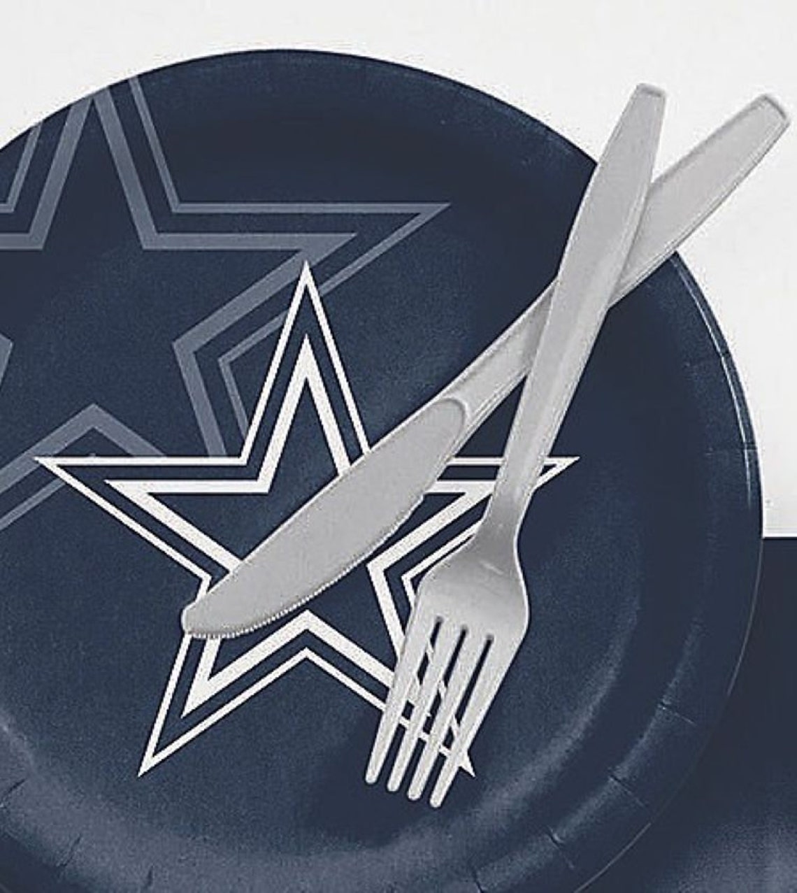 Dallas Cowboys Game Day Supplies Multiple Options to Choose - Etsy