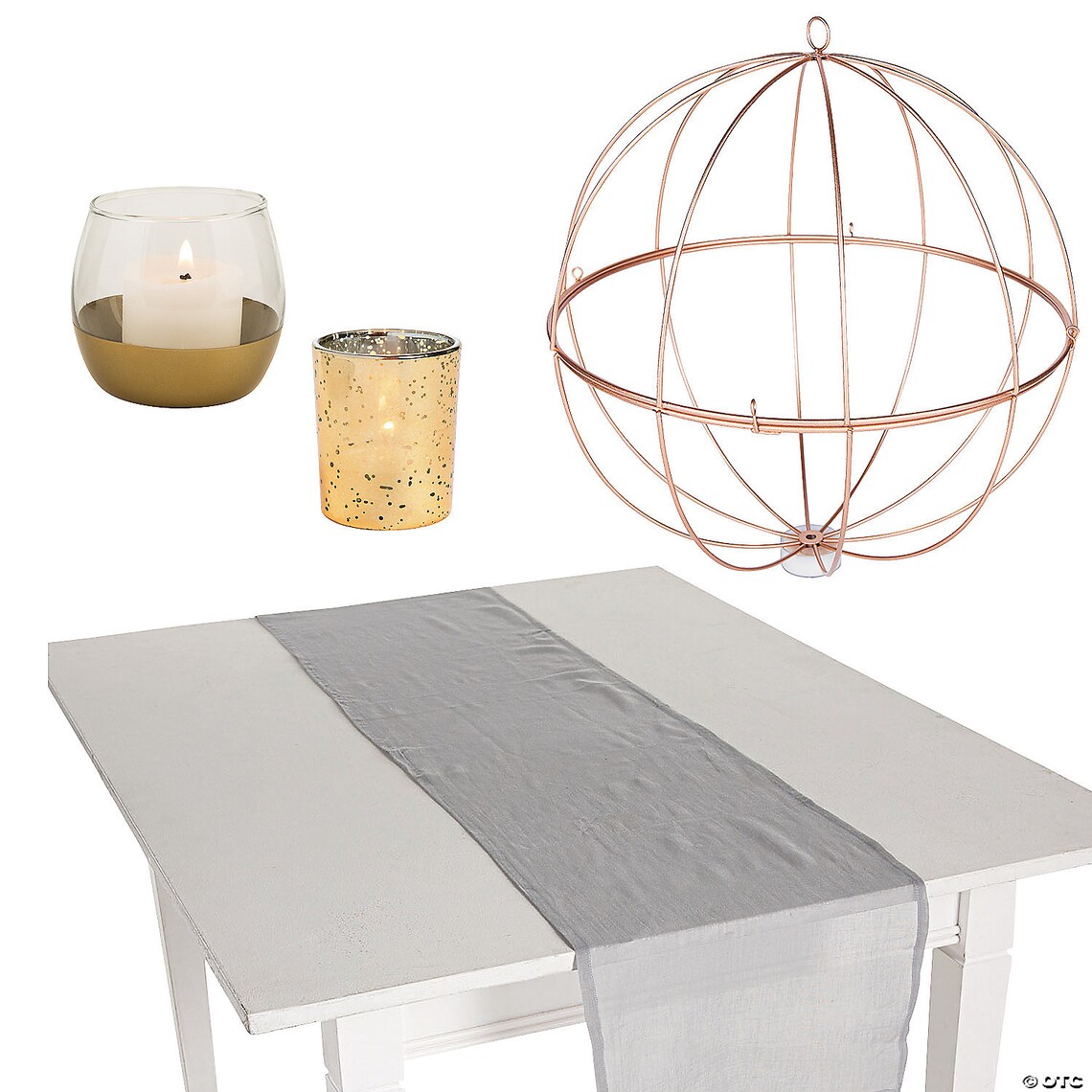 Gold Accent DIY Centerpiece Kit for 6 Tables Bridal Shower - Etsy