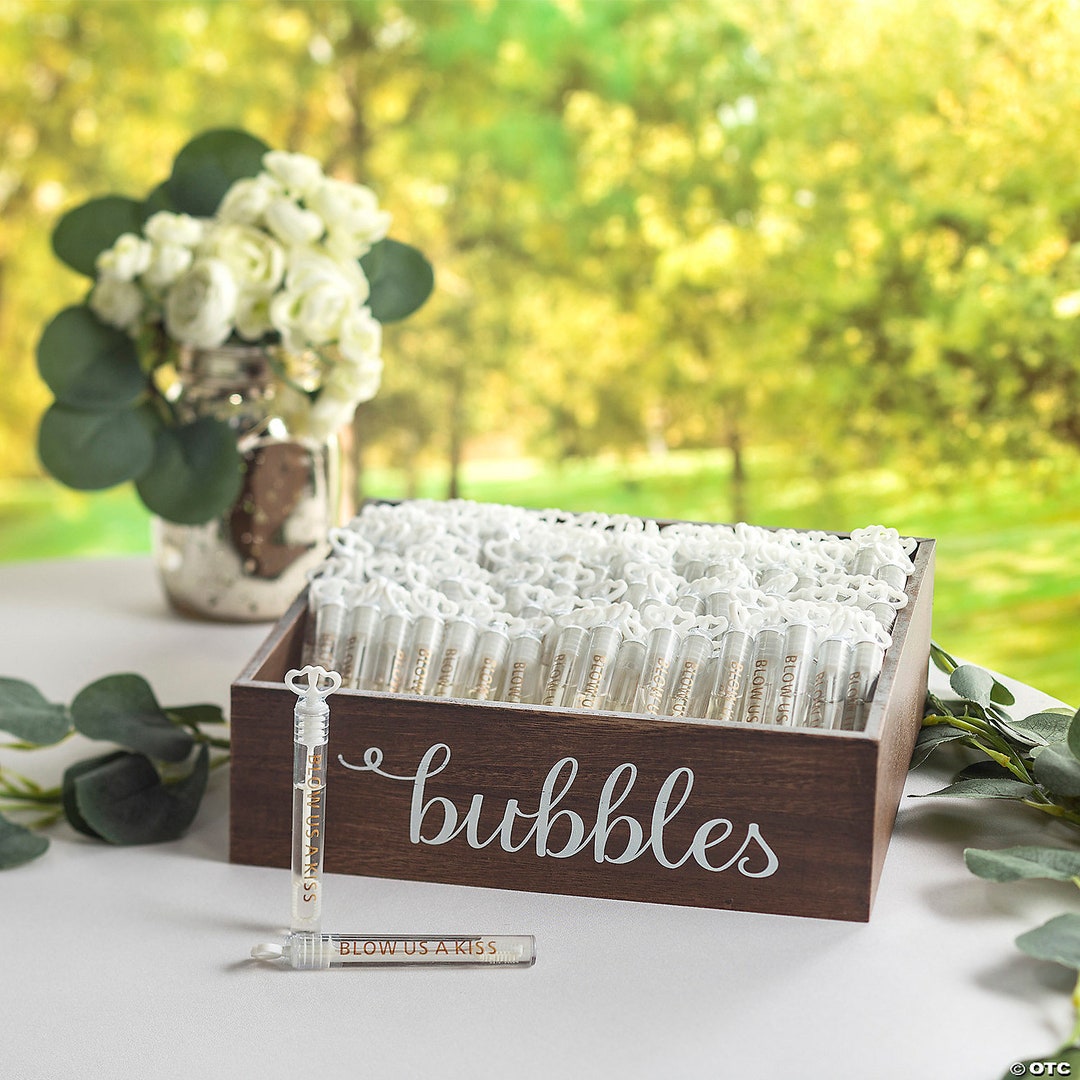 144 Piece Bubble Send off Kit Wedding Reception Supplies - Etsy