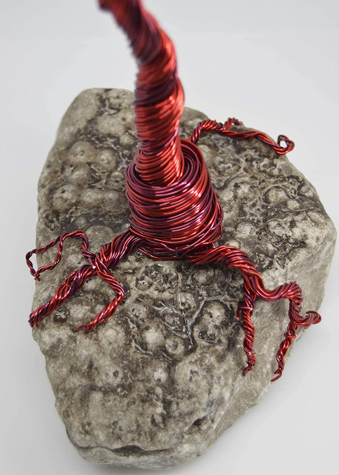 Large Decorator Wire Wrapped Bonsai Tree of Life on Natural - Etsy