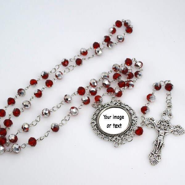 Garnet Rosary Beads - Etsy