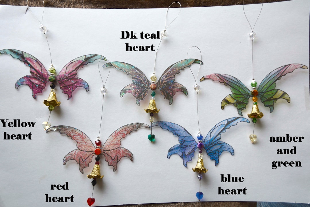 Woodland Wish Fairy Ornament Suncatcher Your Choice Handcrafted and ...