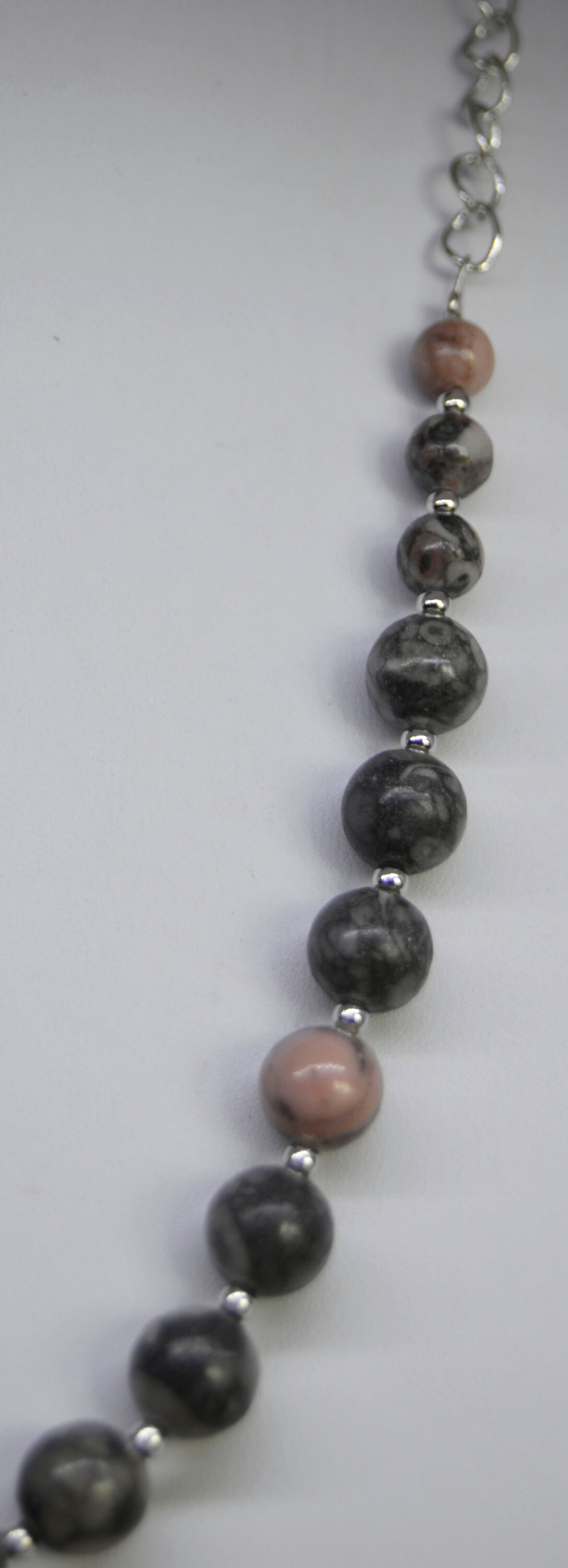 Beaded jewelry handcrafted Michigan Stone Necklace fossils | Etsy
