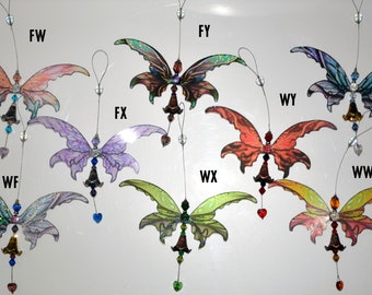 Woodland Wish Fairy Ornament Suncatcher Handcrafted and Designed in ...