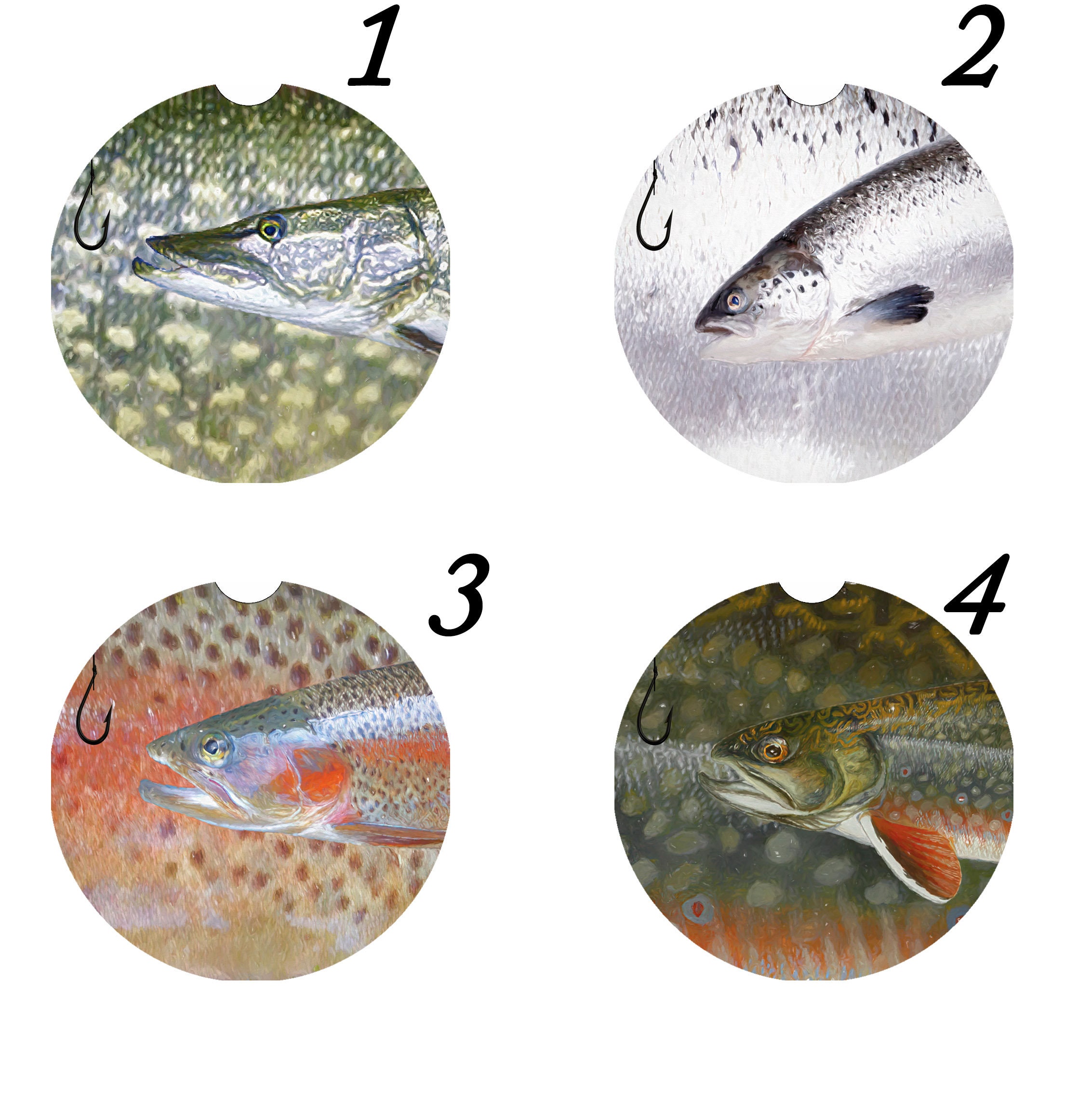 2 Custom Thick Neoprene car coasters for your car boat rv | Etsy