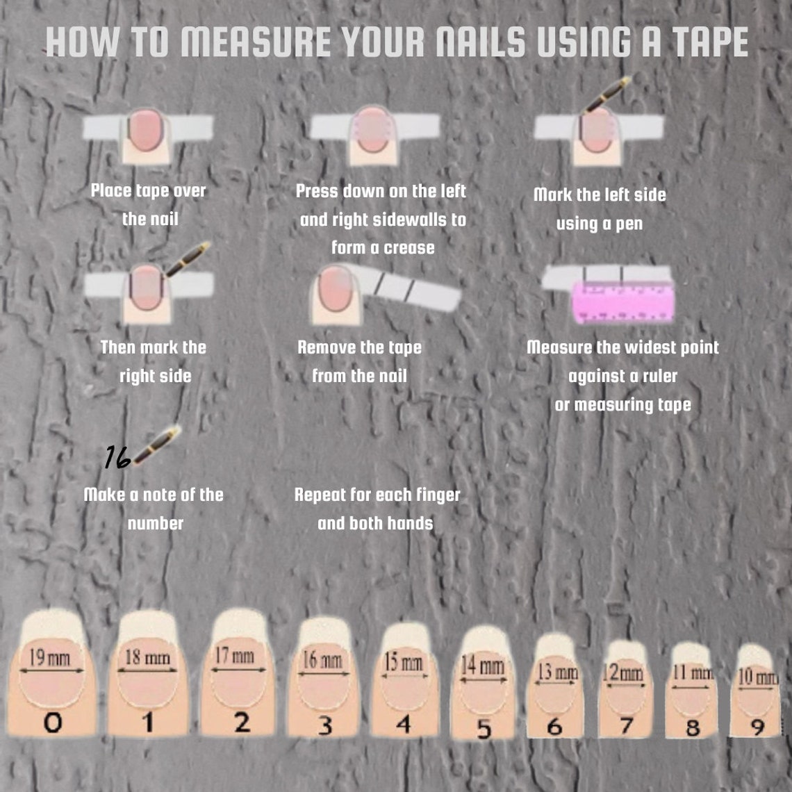 CARMEN Wicca Hand Painted Witch Spell Witchy Gel Nails - Etsy