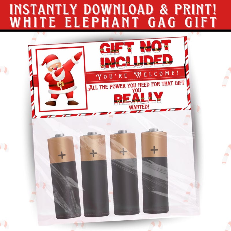 Funny Gifts Batteries - 60+ Gift Ideas for 2025