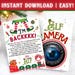 Elf Arrival Letter & Surveillance Camera: Christmas Printable (PDF) - Etsy