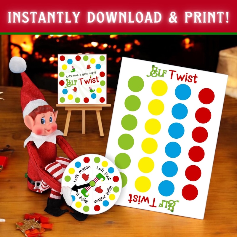 Twister Game - Etsy