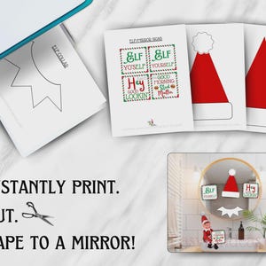 Elf Yourself Mirror Activity | Funny Kids Dress-up Props & Signs ...