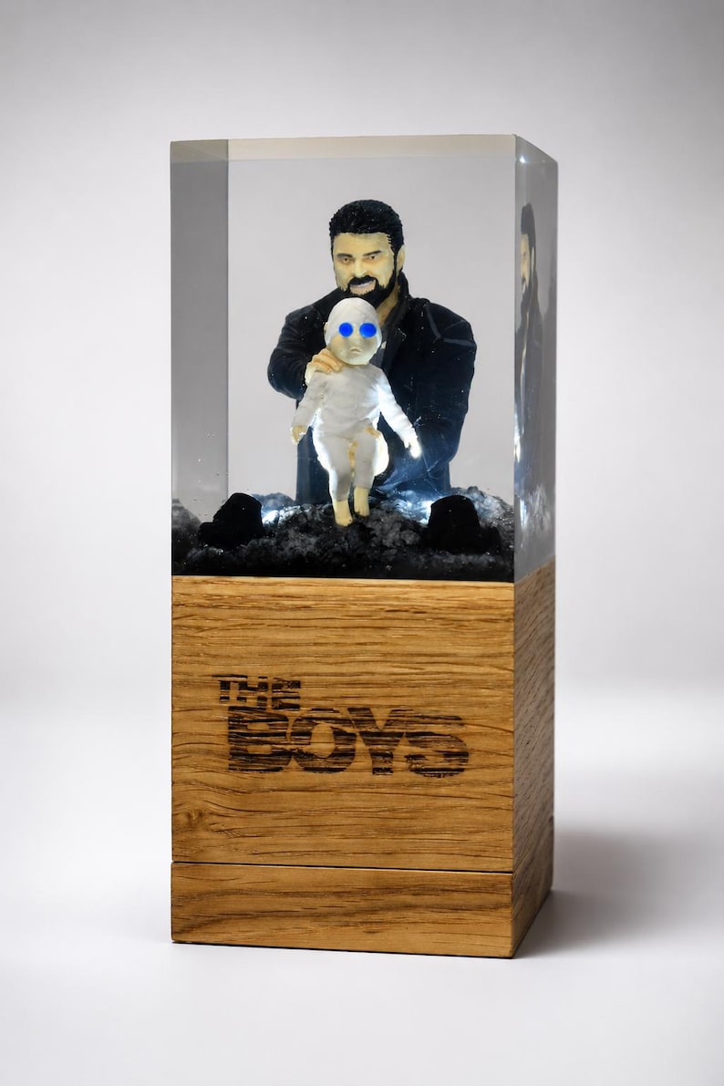 Billy Butcher 3D Night Light: the Boys Resin LED Lamp - Etsy