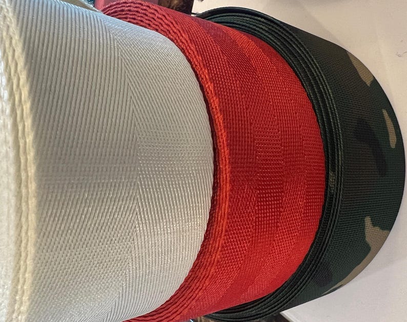 Heavy Duty Nylon Webbing 2" Wide| by the Yard - Etsy