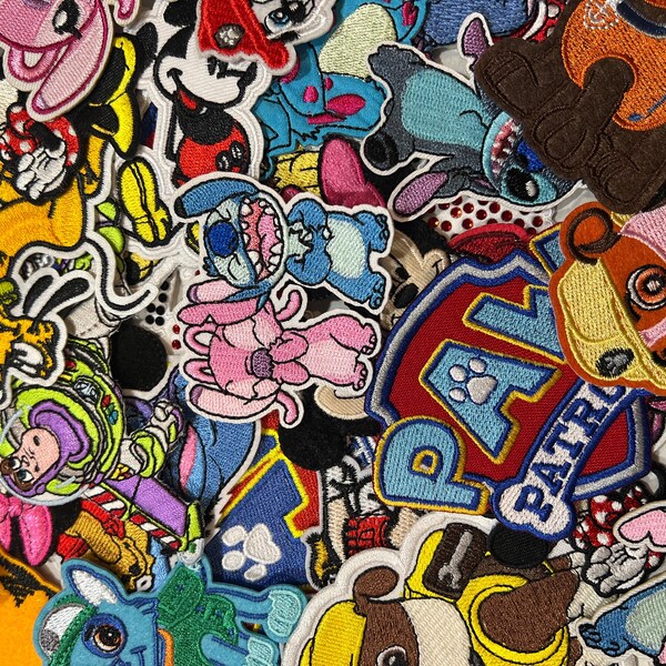 Cartoon Patches - Etsy
