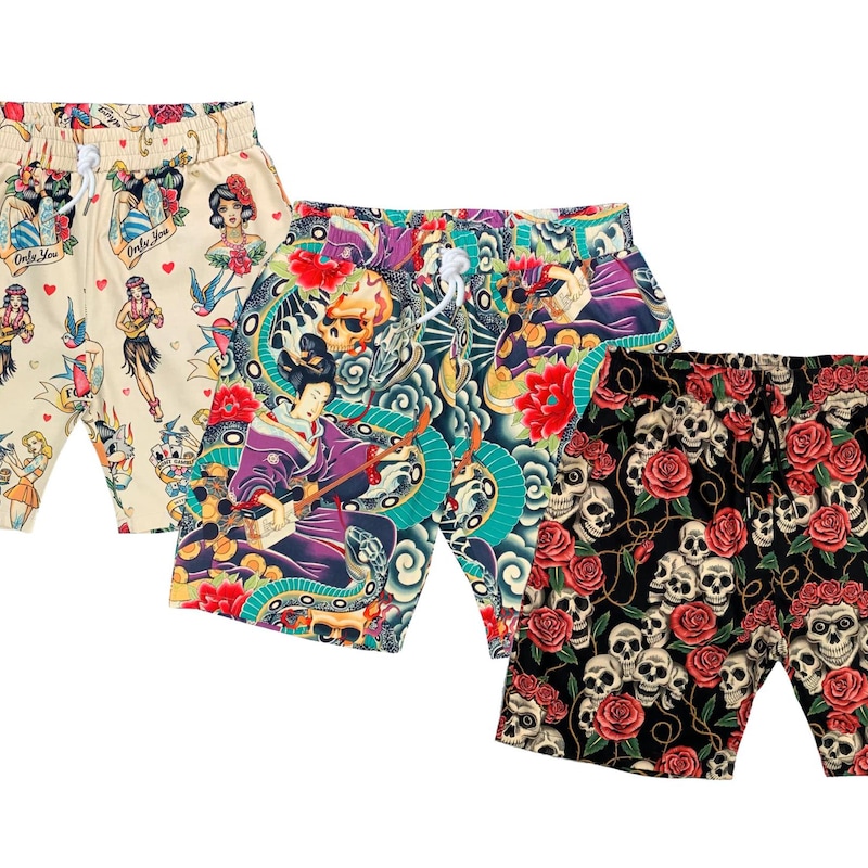 Skeleton Shorts - Etsy