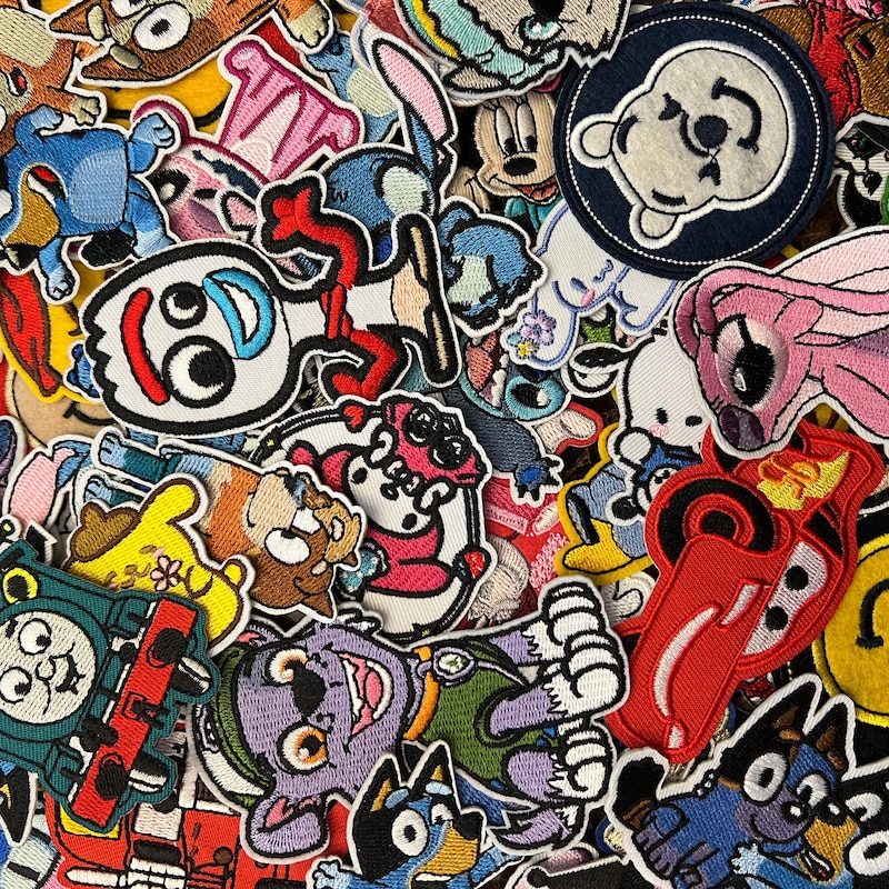 Cartoon Patches - Etsy