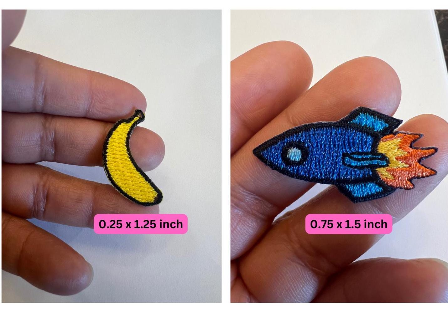 Cute Mini Iron on Patches| Embroidery Patches| Selling per Unit or Bag ...