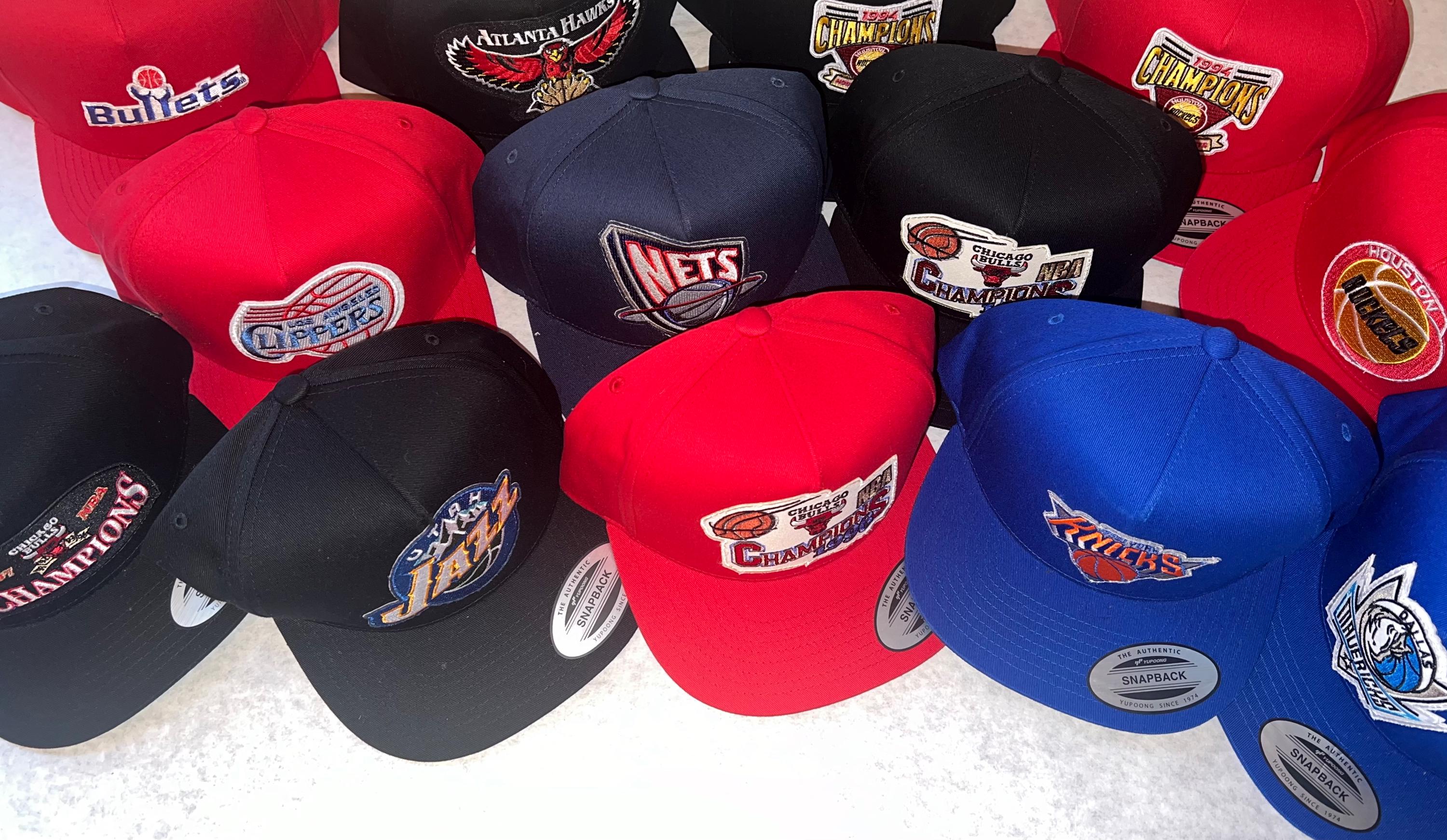 Snapback Hats NBAMLBNFL Vintage Embroidered Patches Sewn on Snapback ...