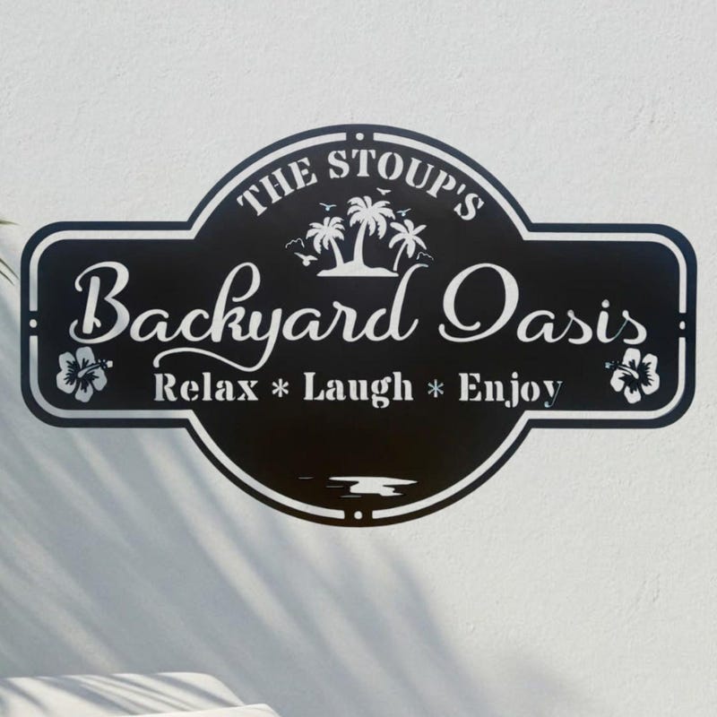 Oasis Sign - Etsy