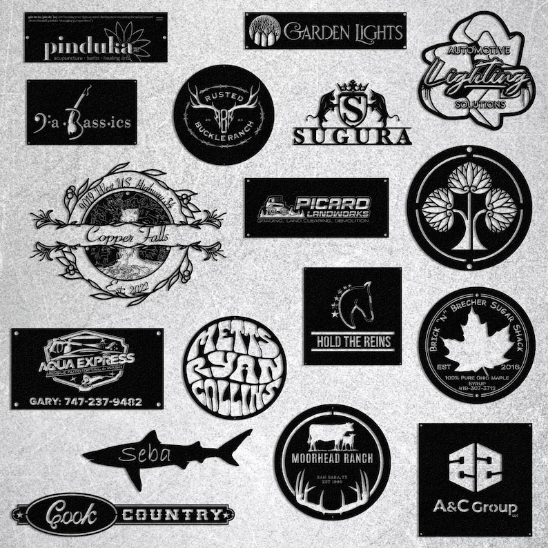 Customizable Round Any Shape Metal Sign, Design Your Own Metal Sign ...