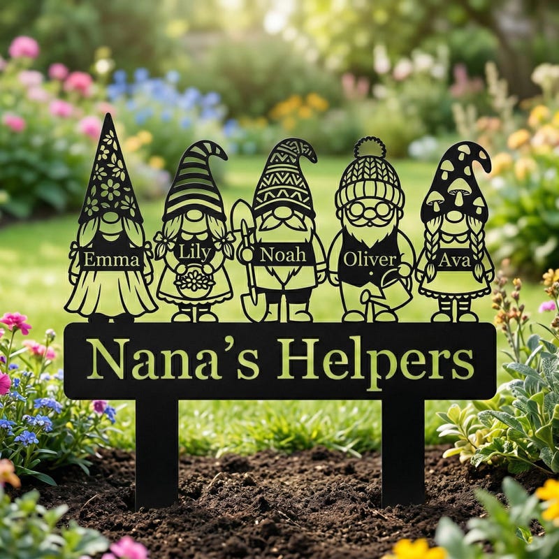 Custom Garden Gnomes - Etsy